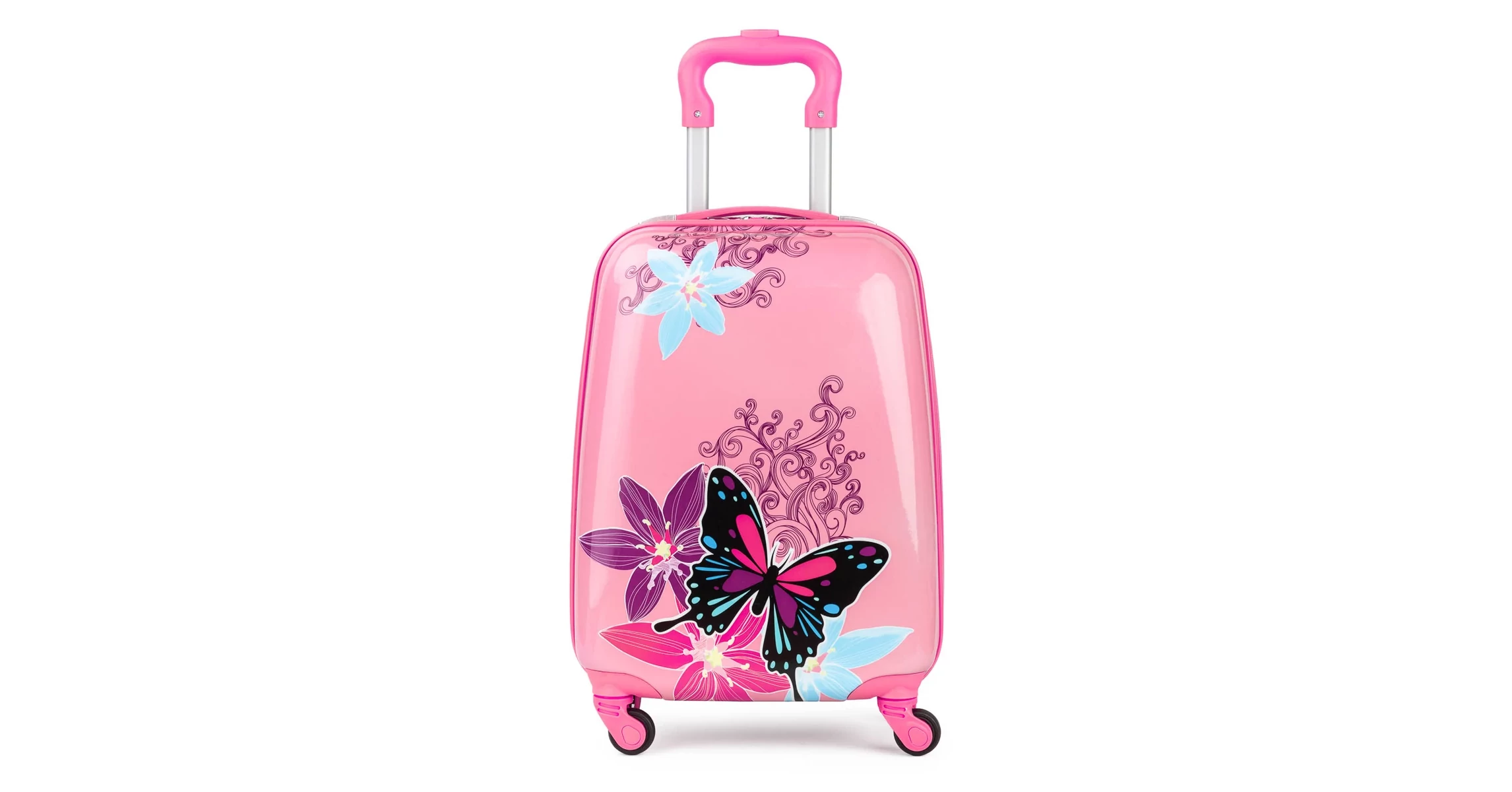 Mini kufor pre deti so vzorom motýľa (45x30x20cm)