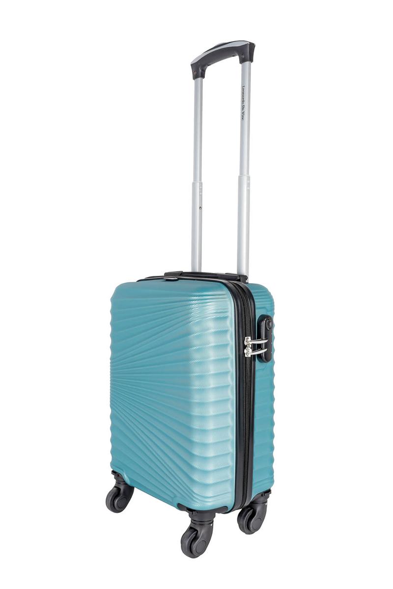 Bonluo Pevný kufor modrý Wizzair s odnímateľnými kolieskami (40*30*20cm ...